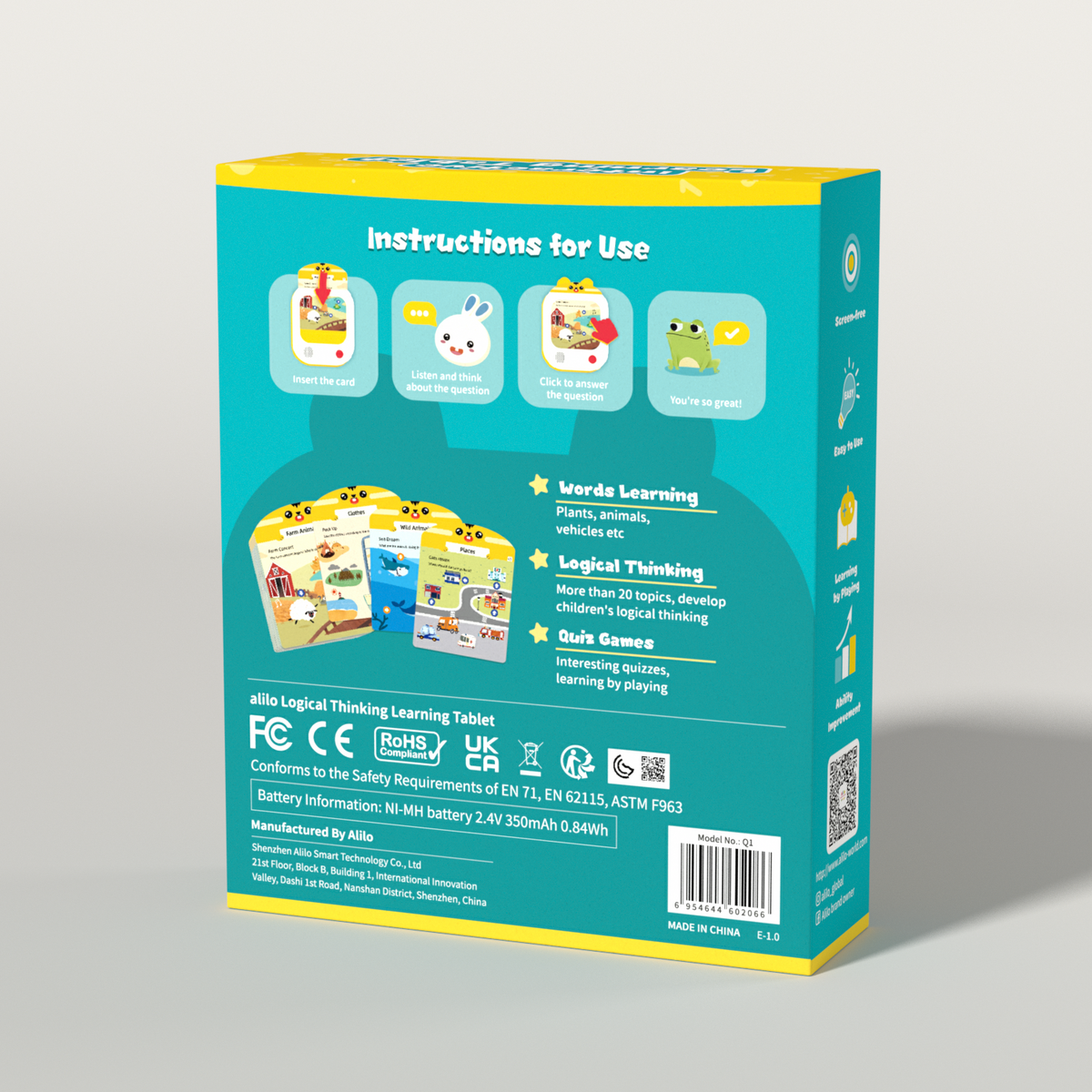 Alilo Interactive Learning Tablet